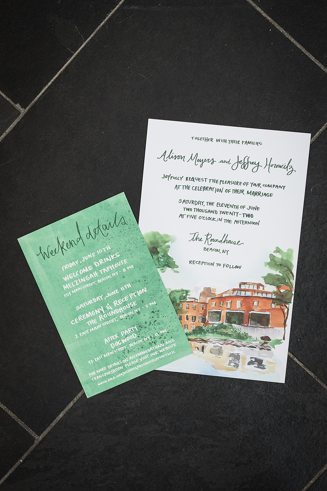 Real Wedding | Alison + Jeff - kraftandcompany.com